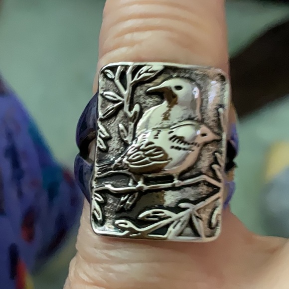 Hand Crafted | Jewelry | Two Birds Relief Ring | Poshmark